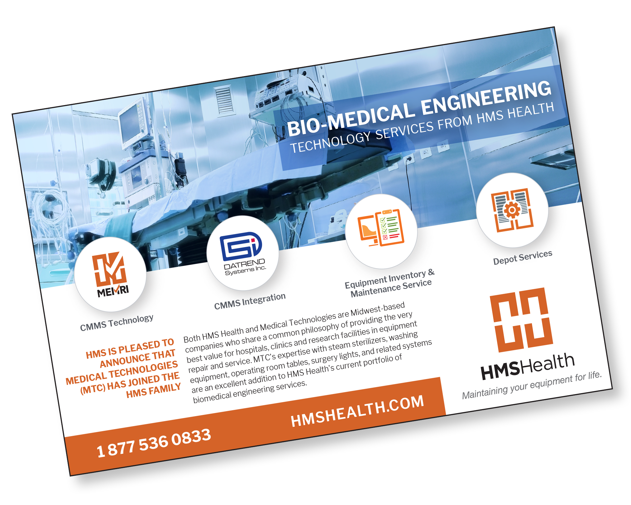 HMS Health Buyers Guide Ad | Honeycomb Creative Inc.