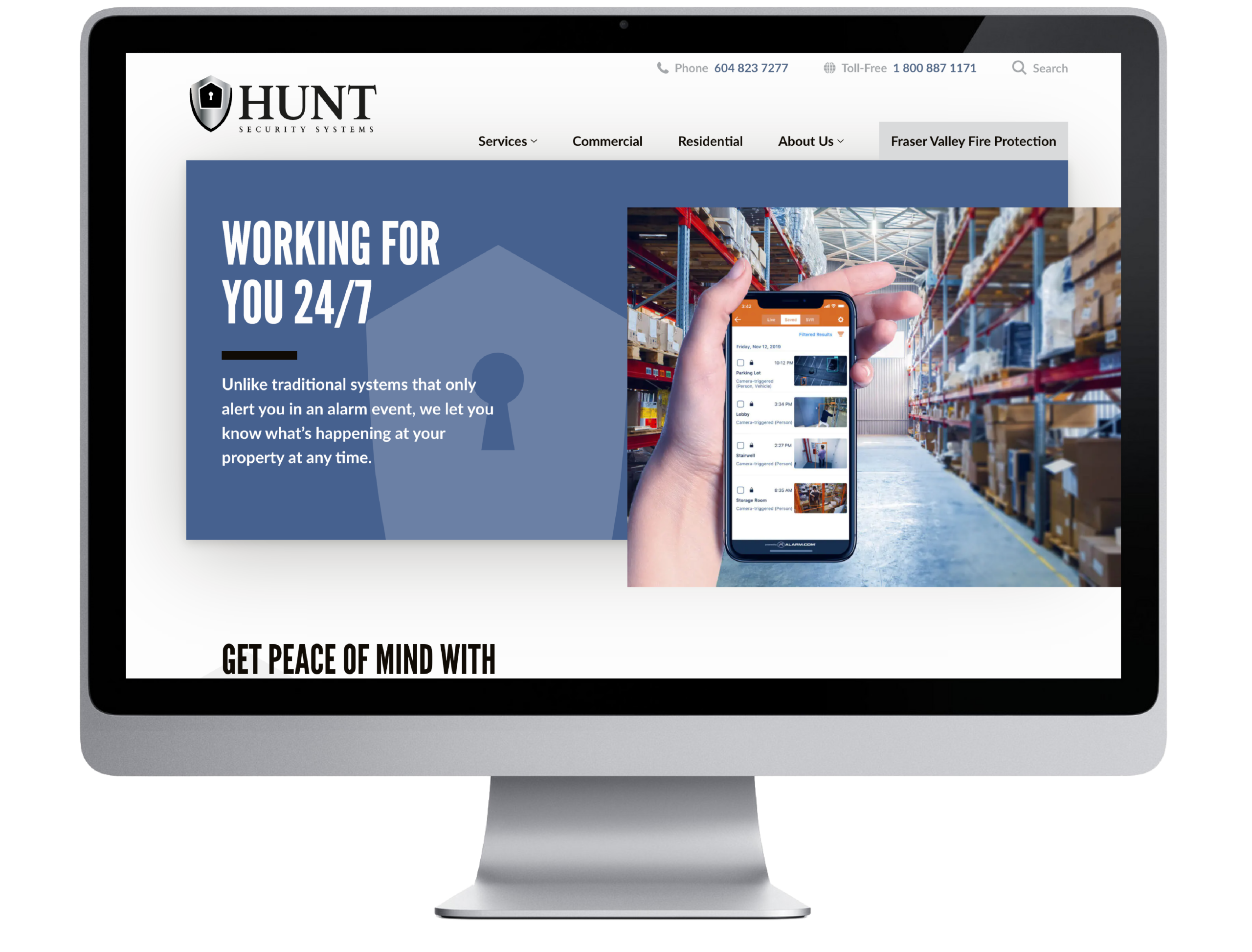 Hunt Security Systems | Honeycomb Creative Inc.