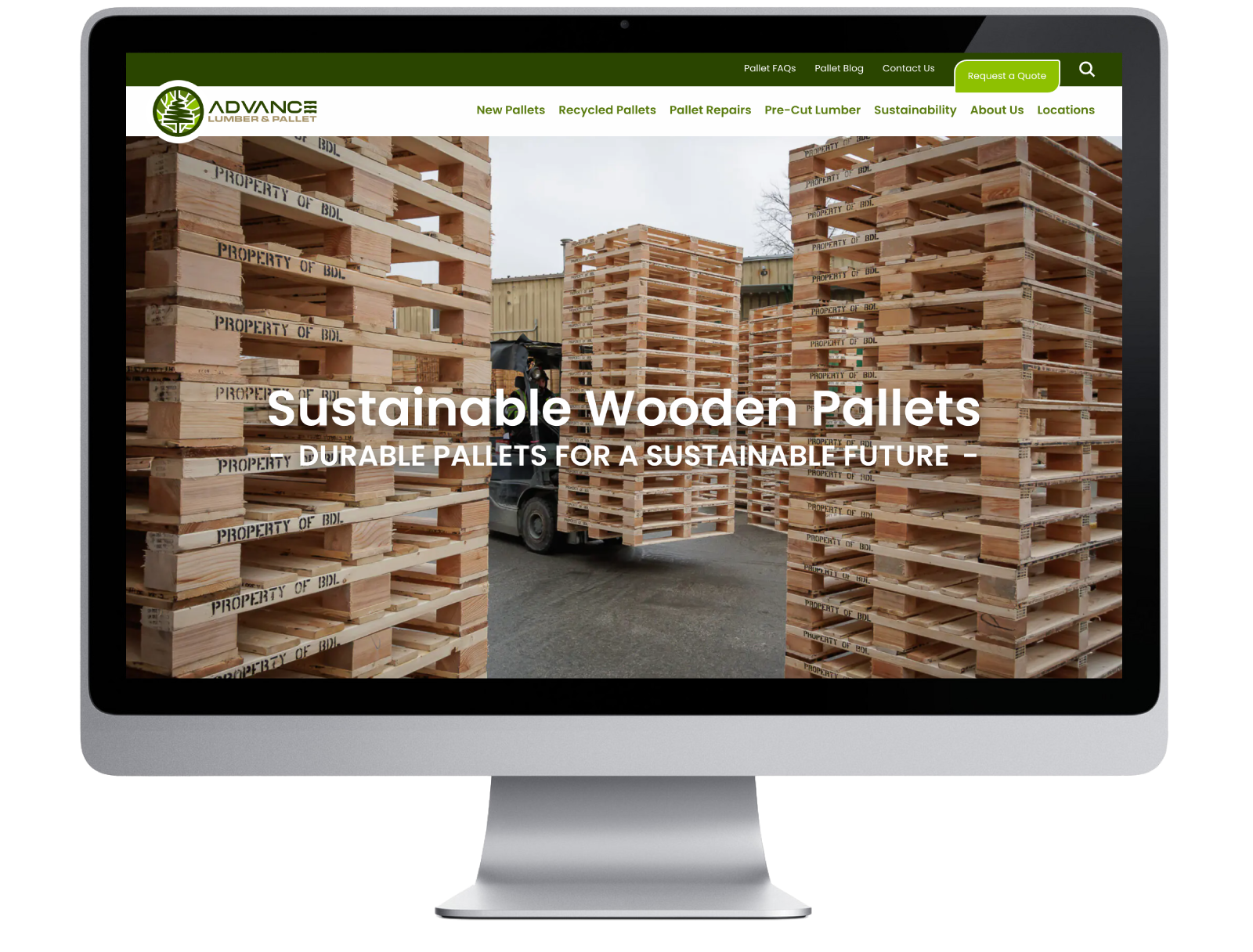 Advance Lumber & Pallet Ltd. | Honeycomb Creative Inc.